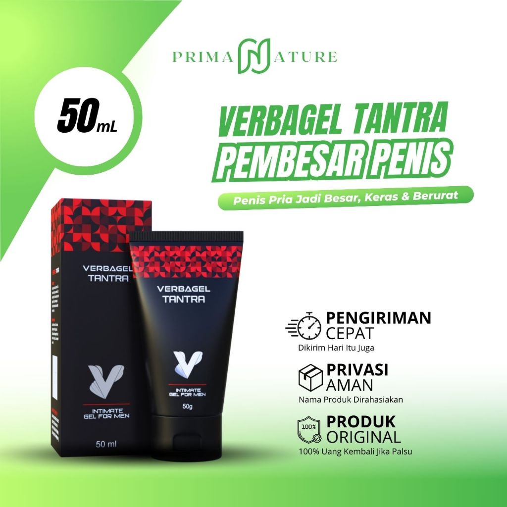 Jual Verbagel Tantra Original BPOM Minyak Oles Pembesar Alat Vita Cepat Ampuh Permanen | Shopee ...