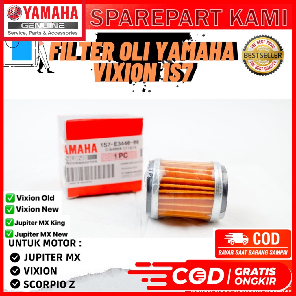 Jual FILTER OLI SARINGAN OLI JUPITER MX KING XABRE VIXION OLD NEW VEGA ...
