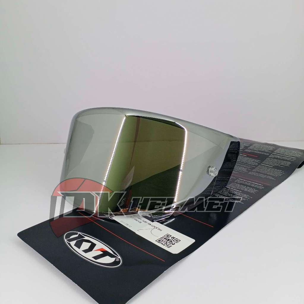 Jual Visor Helm KYT NFR NX Race Striker Iridium Silver Chrome Big Pin ...