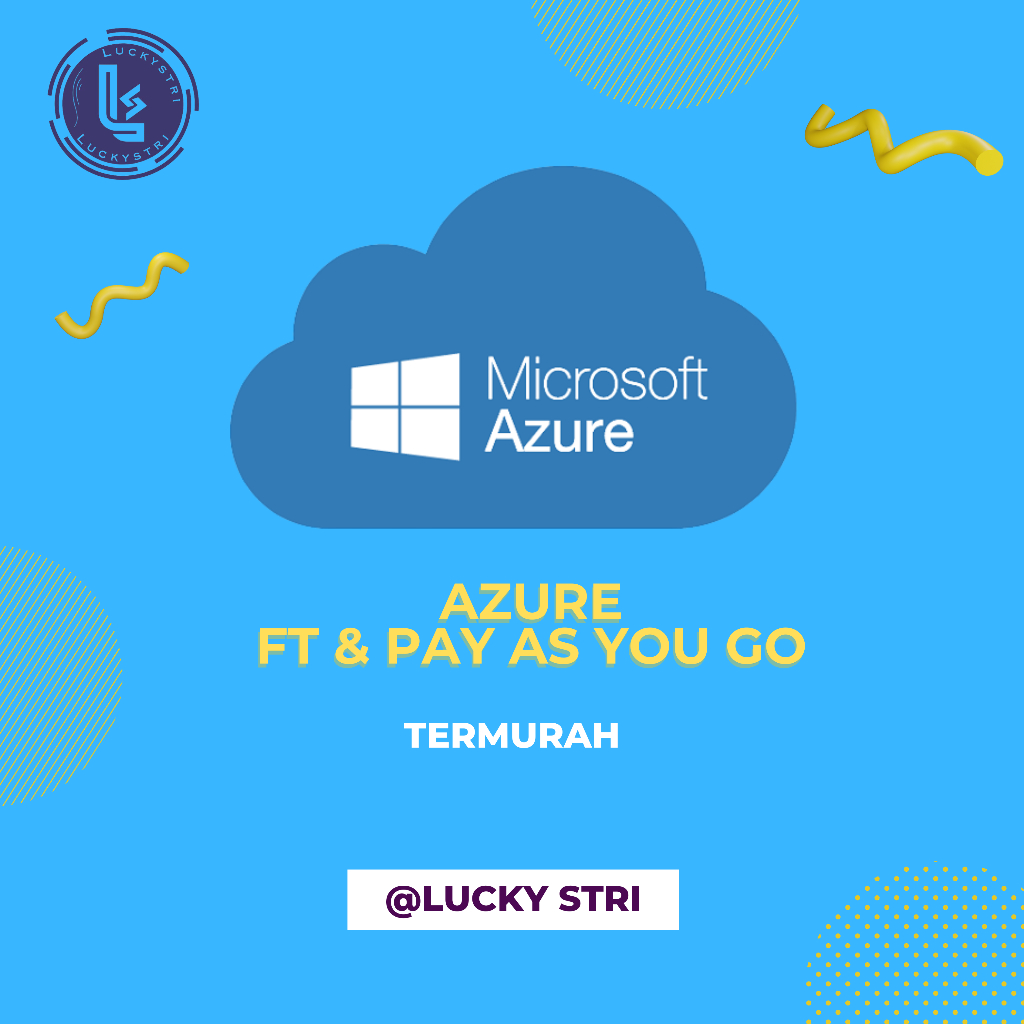 Jual Akun Azure Pay As You Go & FT 200$ (PROMO) | Shopee Indonesia