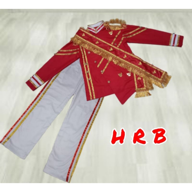 Jual BAJU MAYORET cowok||BAJU DRUMBAND cowok||GITAPATI cowok (model 1 ...