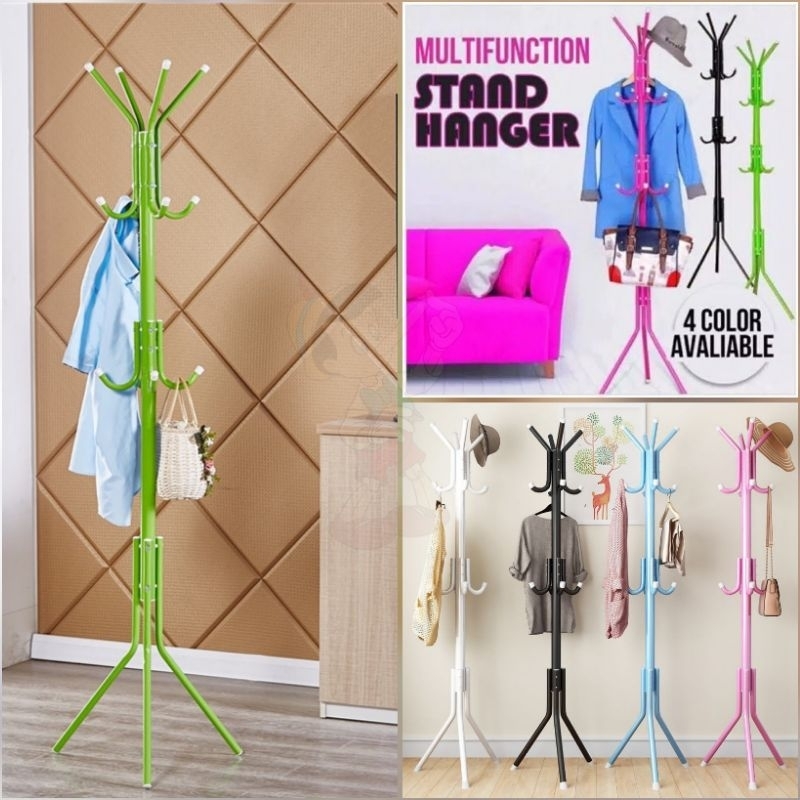 Jual STAND HANGER STAND TOPI 12 CANCELAN TIANG BESI | Shopee Indonesia