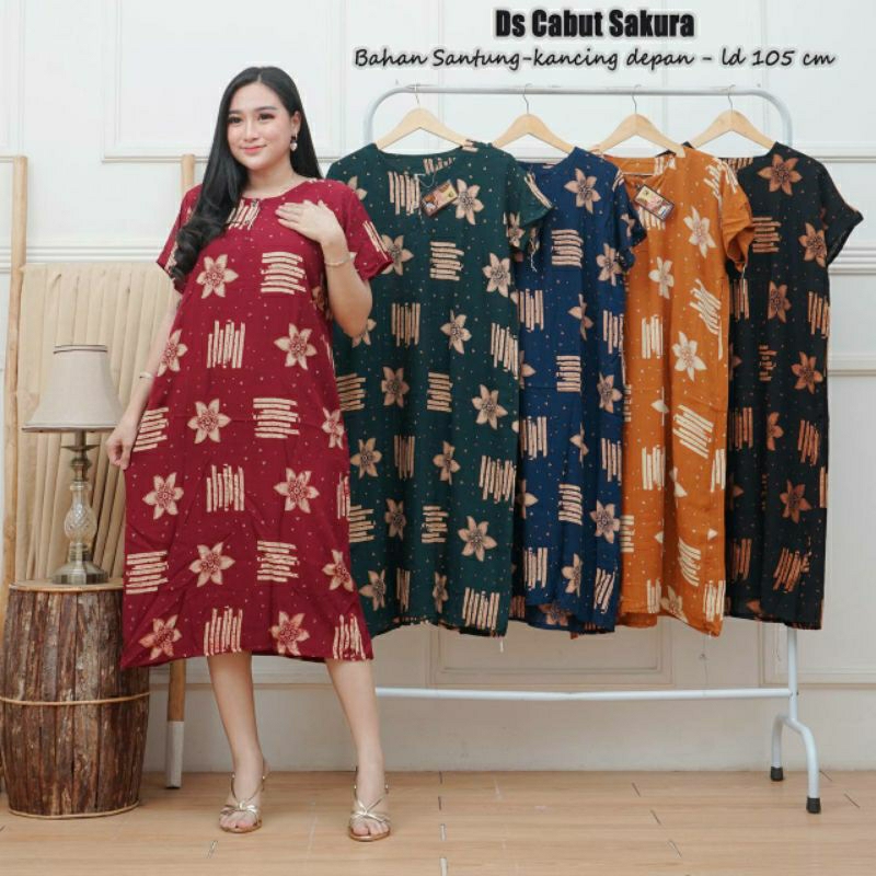 Jual 100RB 4PCS DASTER STANDAR ANEKA MOTIF, BUSUI KANCING DEPAN ...