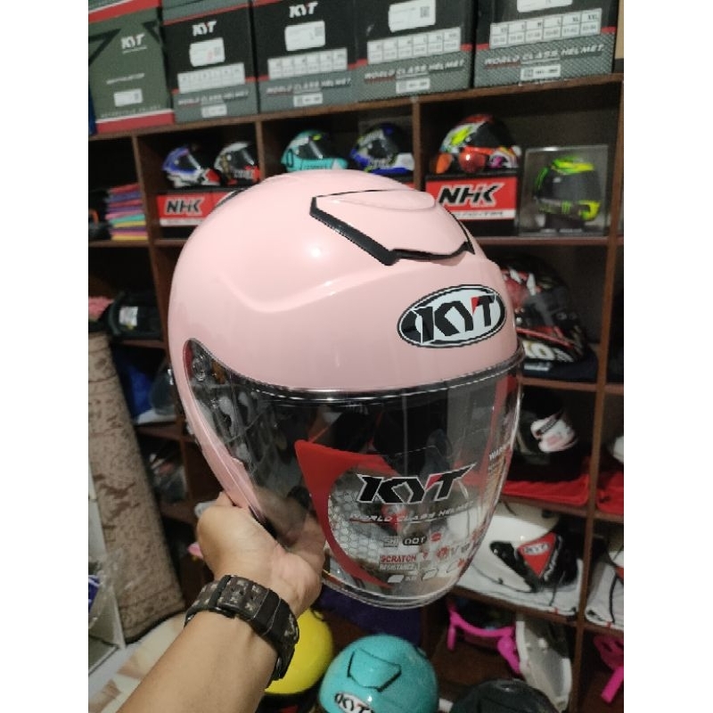 Jual HELM KYT / HELM KYT KYOTO / HELM KTY ORIGINAL | Shopee Indonesia