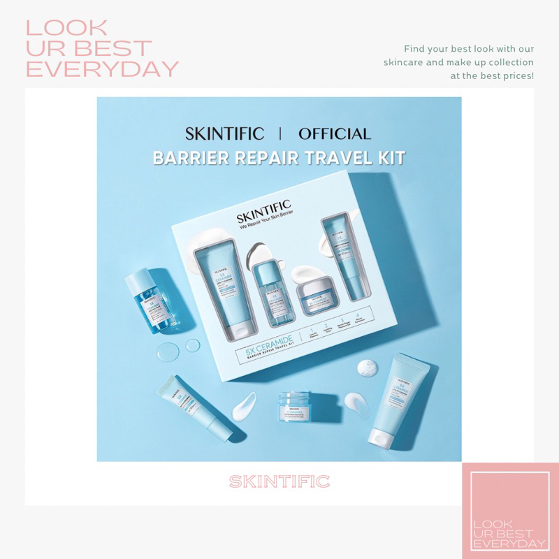 Jual SKINTIFIC 5X Ceramide Travel Kit | Shopee Indonesia
