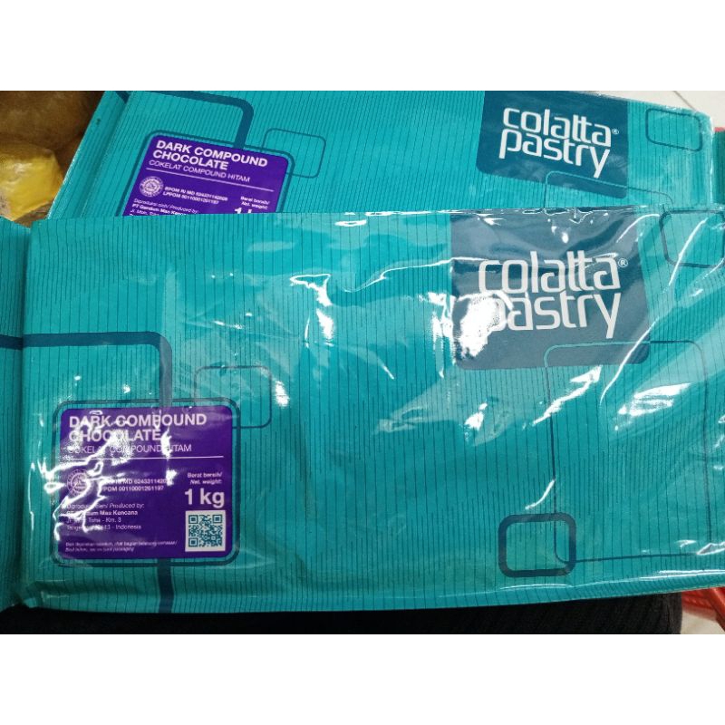 Jual colatta pastry compound dark 1kg | Shopee Indonesia