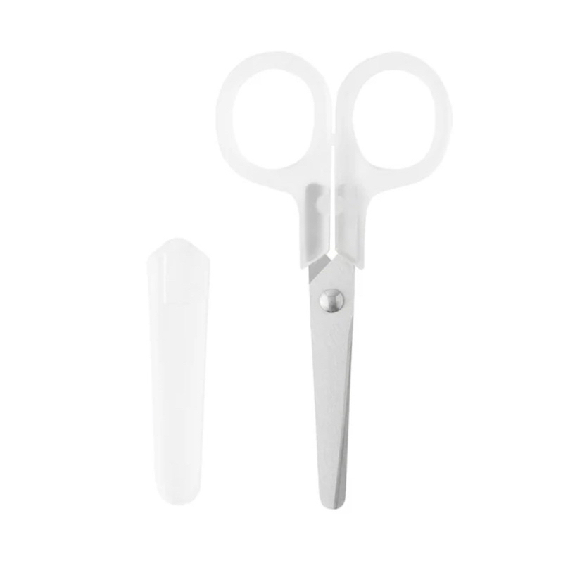Jual MUJI_gunting kidal bening_clear scissors left hand | Shopee Indonesia