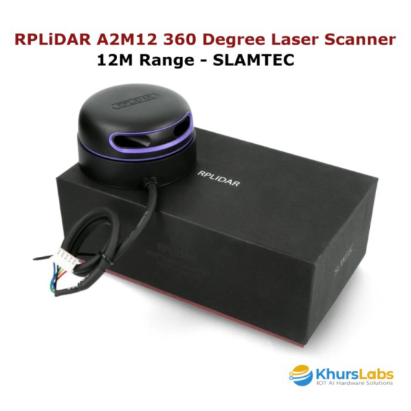 Jual RPLIDAR A2M12 - 360 Degree LiDAR Laser Range Scanner 12m - SLAMTEC ...
