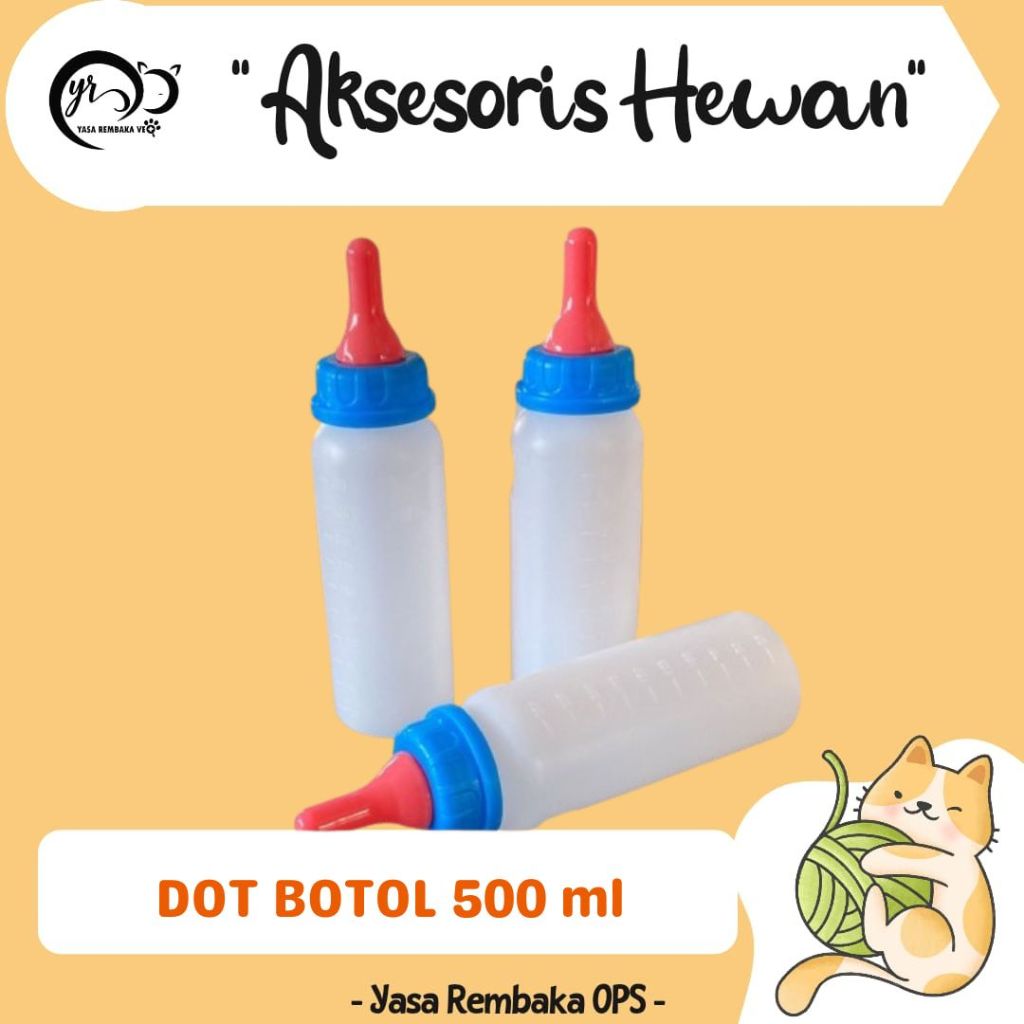 Jual BOTOL DOT 500 ml - Botol Dot Susu Untuk Anak Sapi & Kambing ...