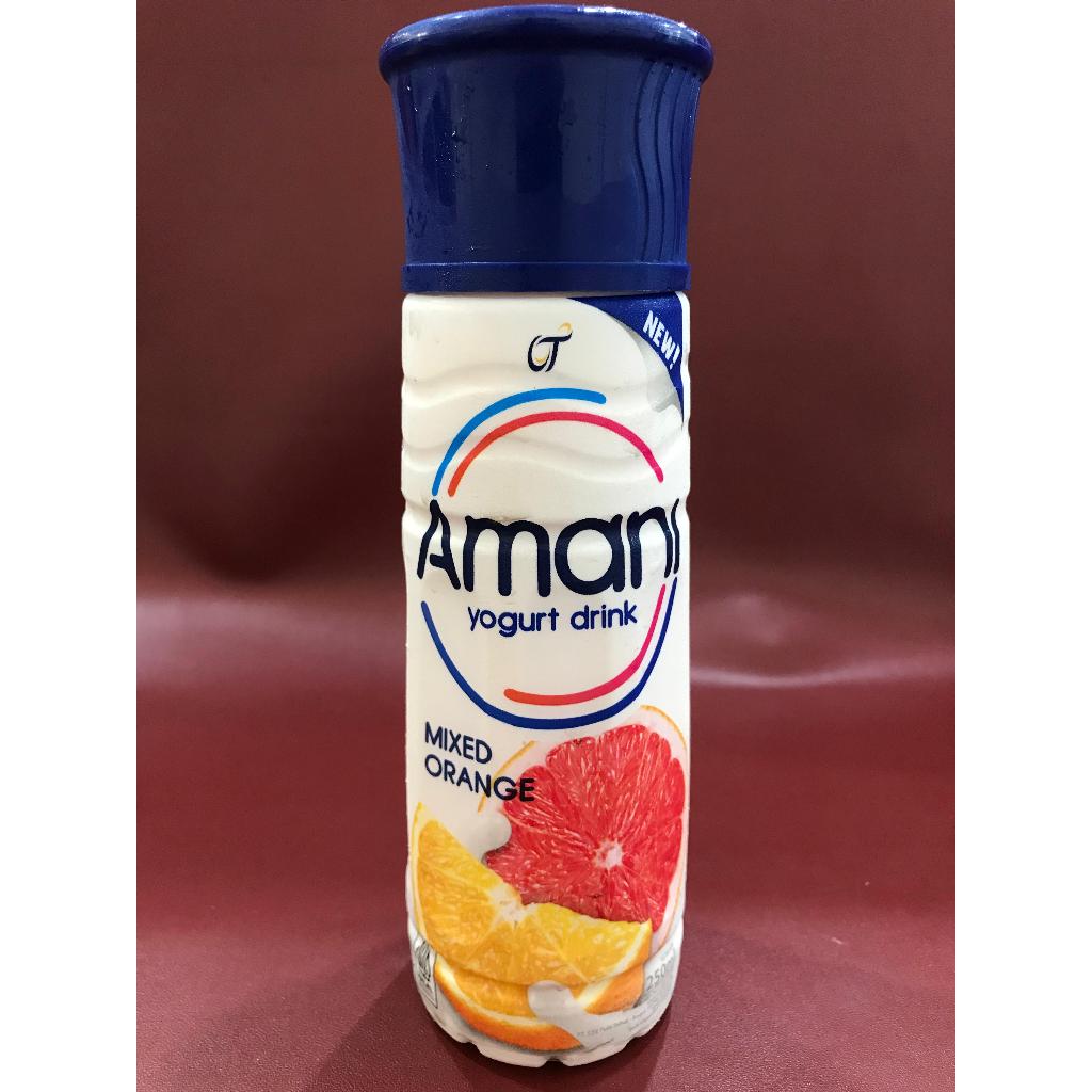 Jual Amani Yogurt Drink Orange 250ml - Minuman Yogurt Rasa Jeruk | Shopee Indonesia