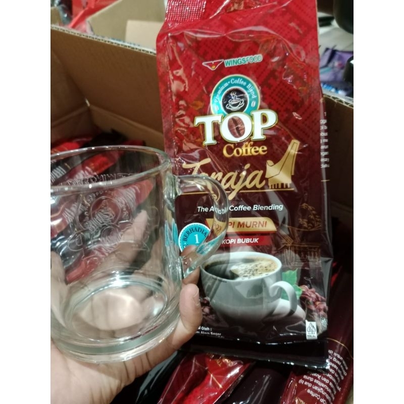 Jual Top Coffee Toraja Murni 158g free mug | Shopee Indonesia