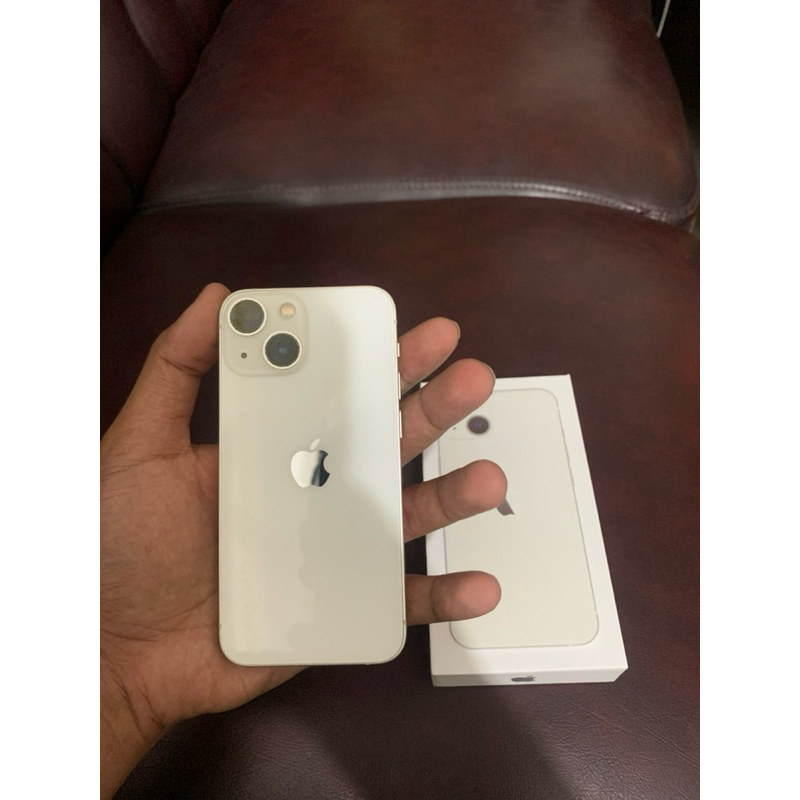Jual iphone 13 mini 128gb putih MURMER inter | Shopee Indonesia