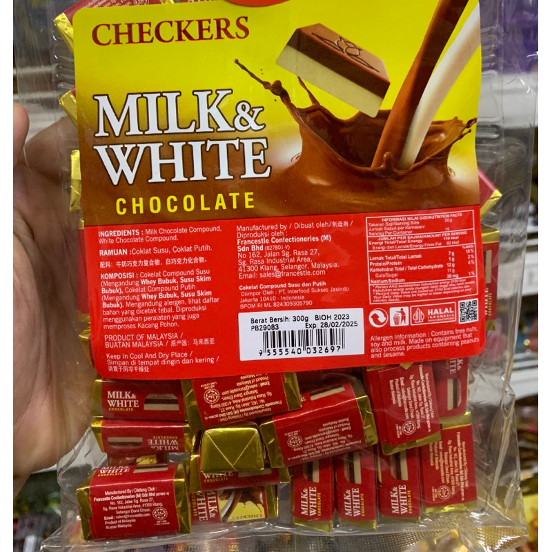 Jual Checkers mini Chunky Choco (beli 1 dapat 2)300g | Shopee Indonesia