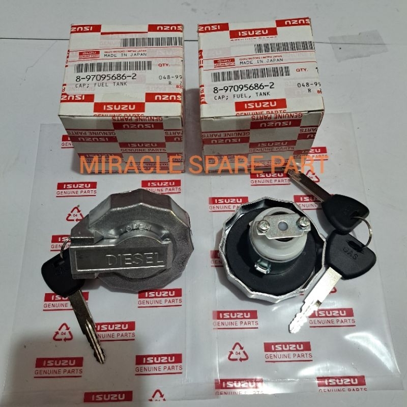 Jual Tutup Tangki Solar Bensin Cap Tank Fuel Isuzu ELF NHR55 NKR66 ...
