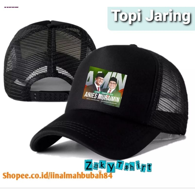 Jual Topi Pria / Topi Truker / Topi Logo Amin | Shopee Indonesia