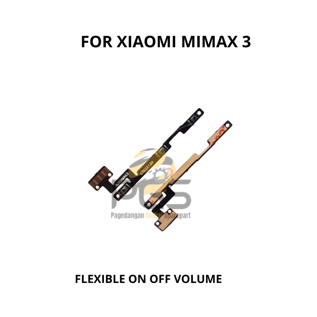Jual Flexible volume on off Xioami Mimax 3 Kualitas Original. | Shopee Indonesia