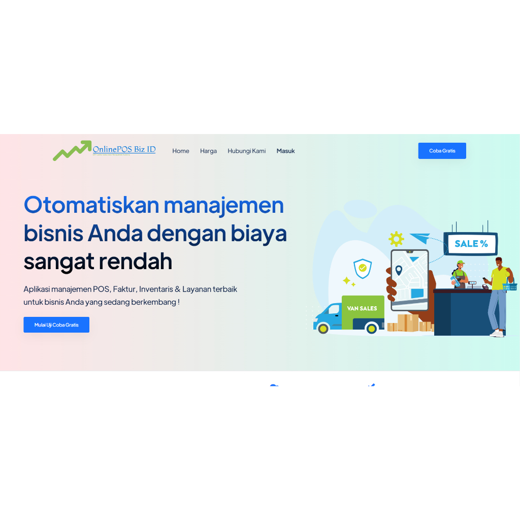 Jual [OnlinePOS Biz ID] Software Siap Pakai Online Aplikasi Fitur Canggih Kasir Poin Of Sales ...