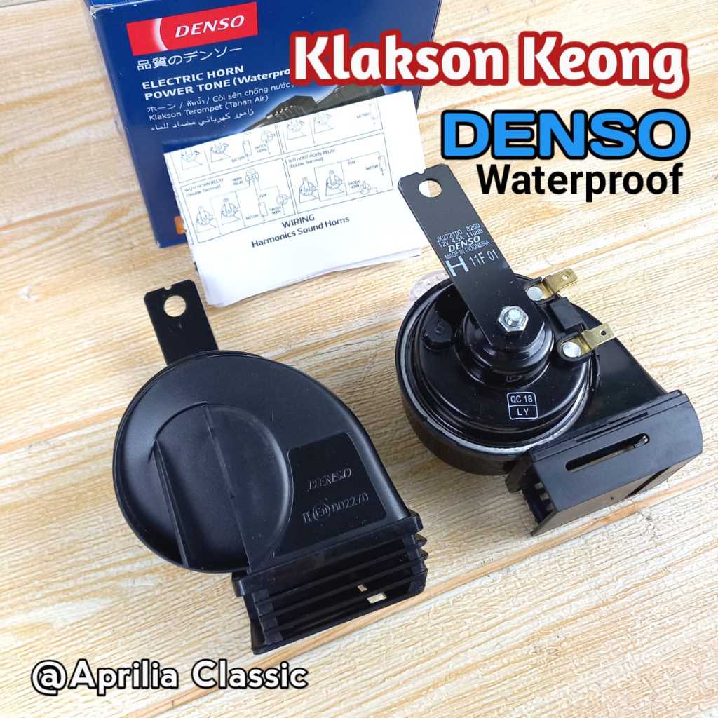 Jual Klakson Denso Waterproof Klakson Keong Denso Universal Mobil dan ...