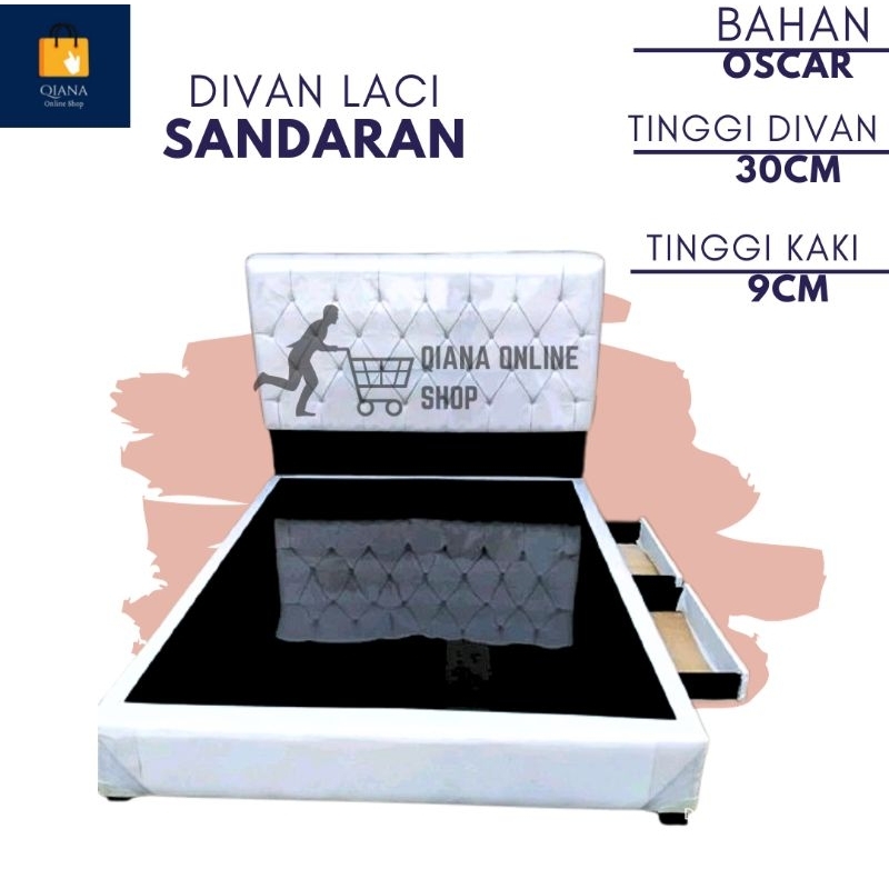 Jual Divan Laci Dengan Sandaran Dipan Box | Shopee Indonesia