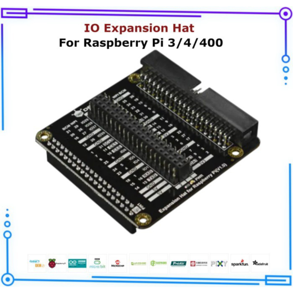 Jual DFRobot - IO Expansion Hat for Raspberry Pi 3/4/400 Berkualitas | Shopee Indonesia