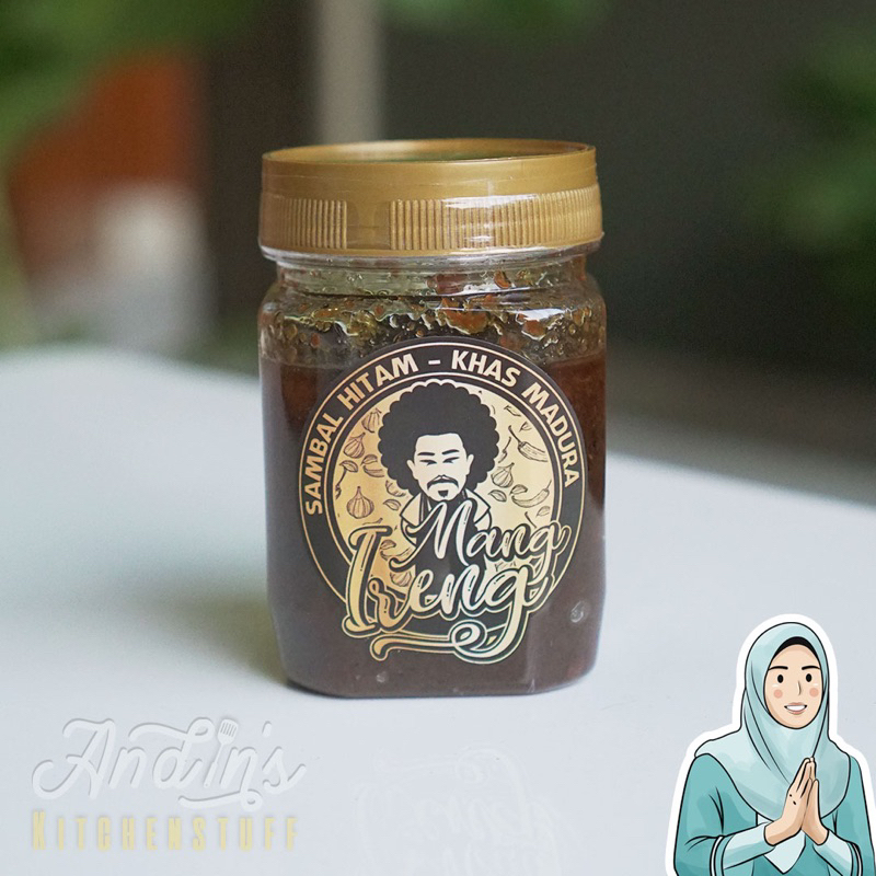 Jual Sambal Hitam Khas Bebek Madura - Mang Ireng 130 ml READY STOCK ...