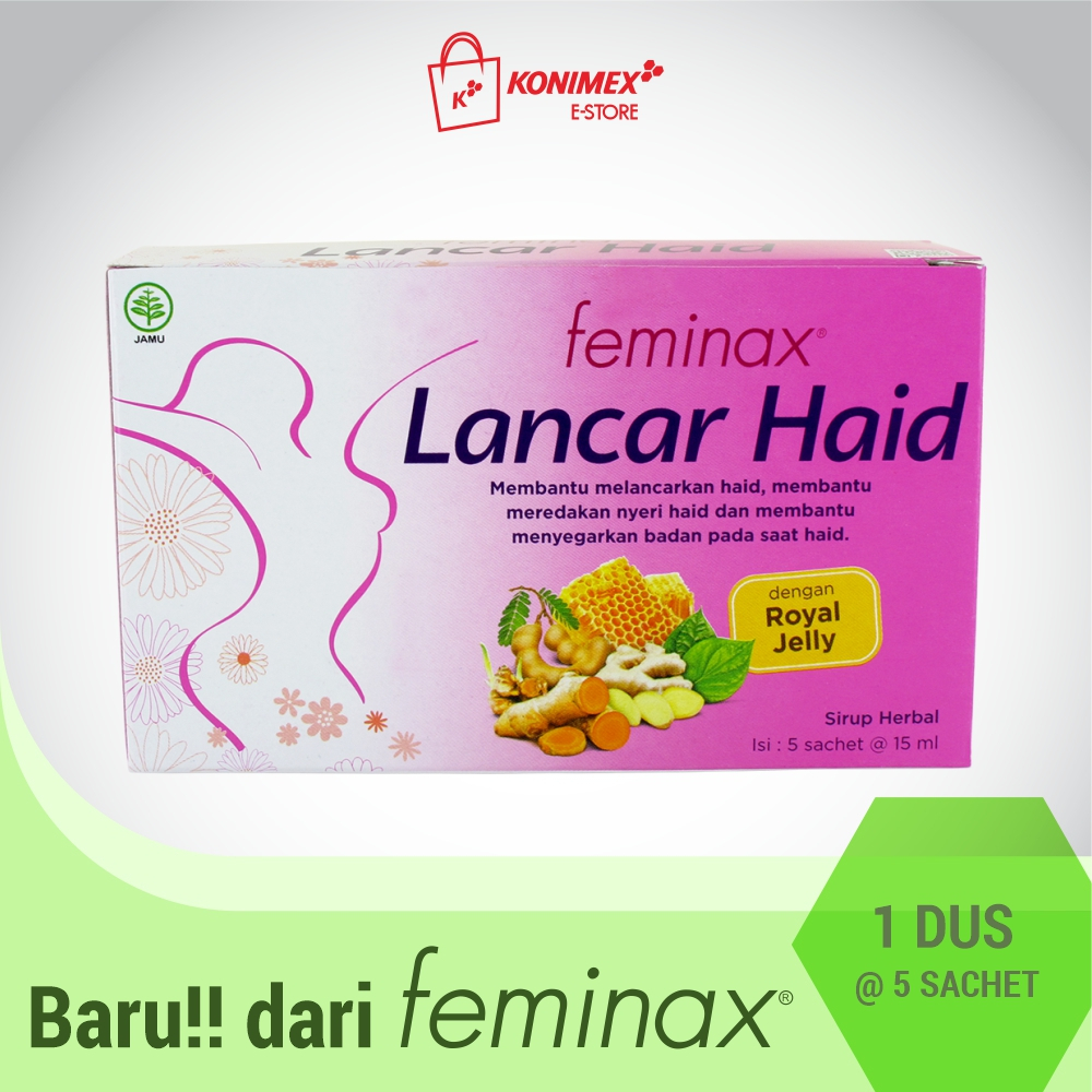 Jual Feminax Lancar Haid 5 Sachet | Shopee Indonesia