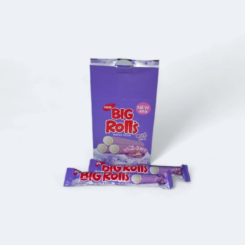 Jual Nabati Big Roll's Wafer Stick Korean Goguma /bRicheese / Richoco ...