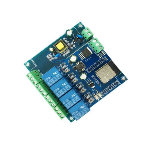 Jual Modul ESP32 Relay 10A 4 Channel AC 220 V WIFI Bluetooth WROOM-32E ...
