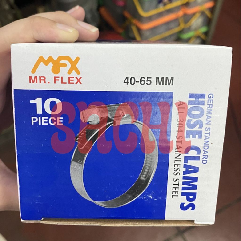 Jual (40-65mm) Mr Flex Stainless Steel 304 Hose Clamps 40-65mm | Shopee ...