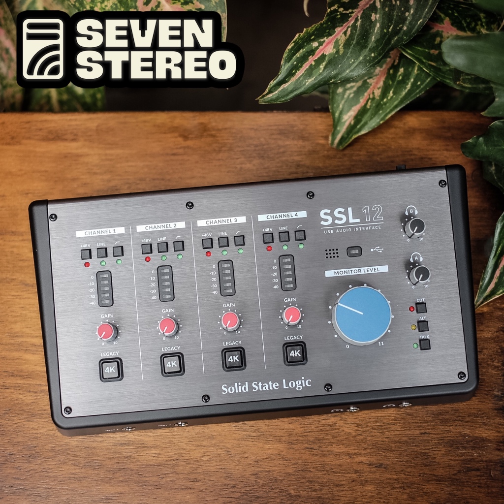 Jual Solid State Logic SSL12 USB Audio Interface Soundcard Recording ...