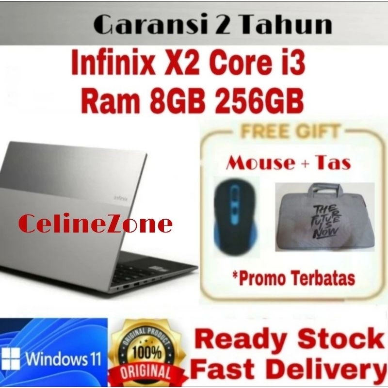 Jual Laptop Infinix Inbox X1 Core i3 8/256 & X2 core i3 8/256GB 8GB ...