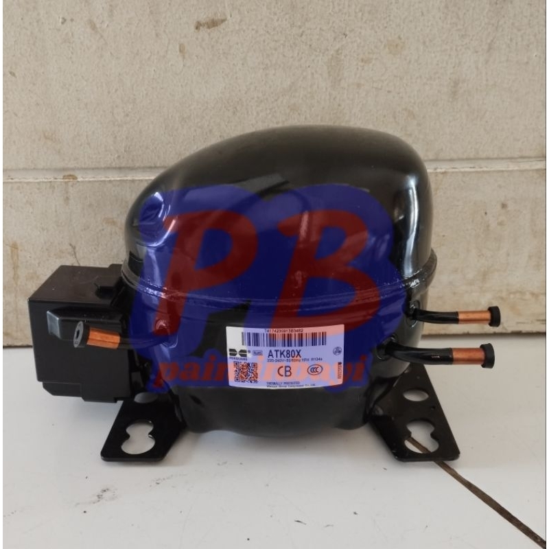 Jual kompresor kulkas freezer box freezer rak showcase ukuran 1/4 PK ...