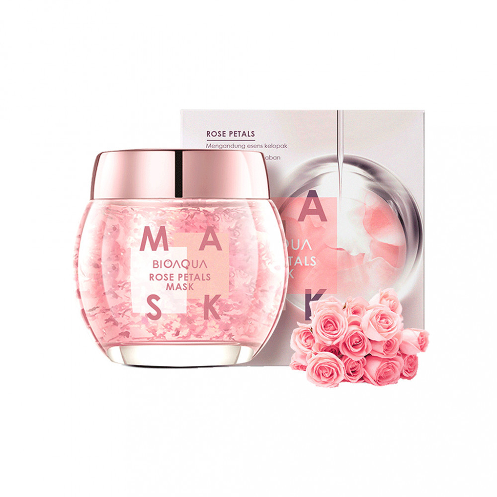 Jual Bioaqua Rose Petals Mask 120 Gram | Shopee Indonesia