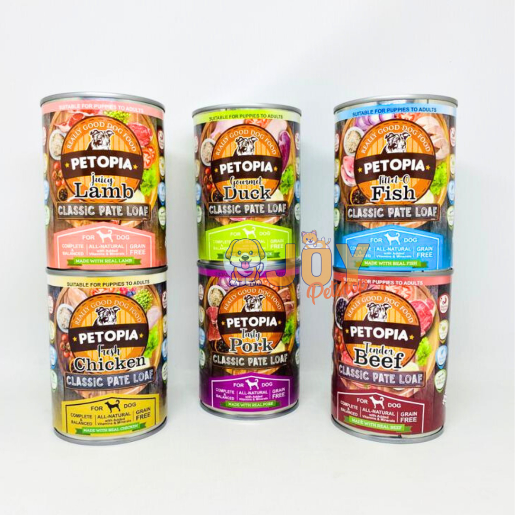Jual Petopia kaleng 380gr -Makanan anjing kaleng basah dog food wet ...