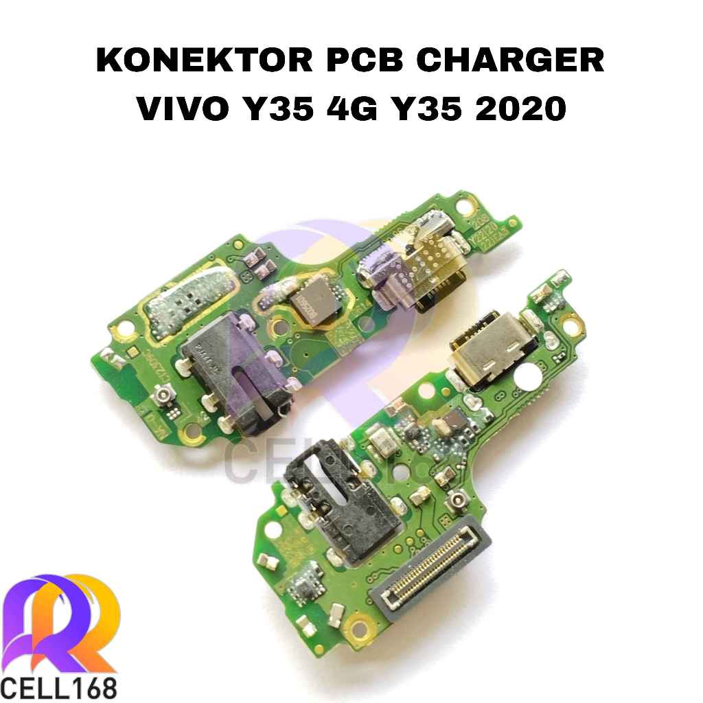 Jual FLEXIBLE KONEKTOR CHARGER VIVO Y35 4G Y35 2020 PCB BOARD CAS MIC ORIGINAL | Shopee Indonesia