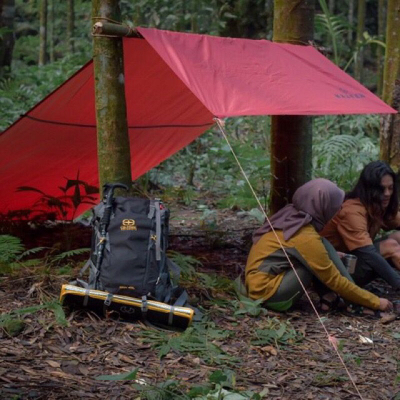 Jual Flysheet 3x4 Meter Penutup Tenda Camping - Trap Tent - Bushcraft ...