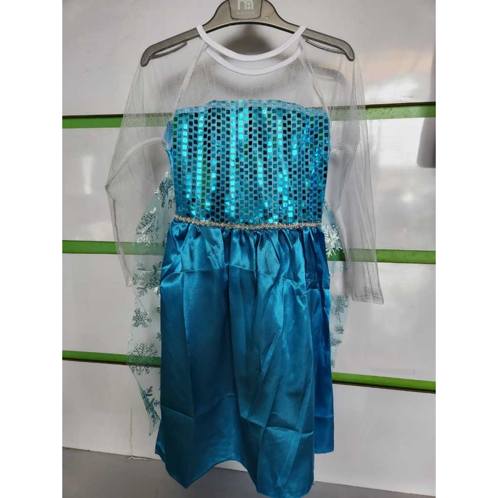Jual Kostum frozen elsa / princess elsa frozen costume | gaun kostum ...