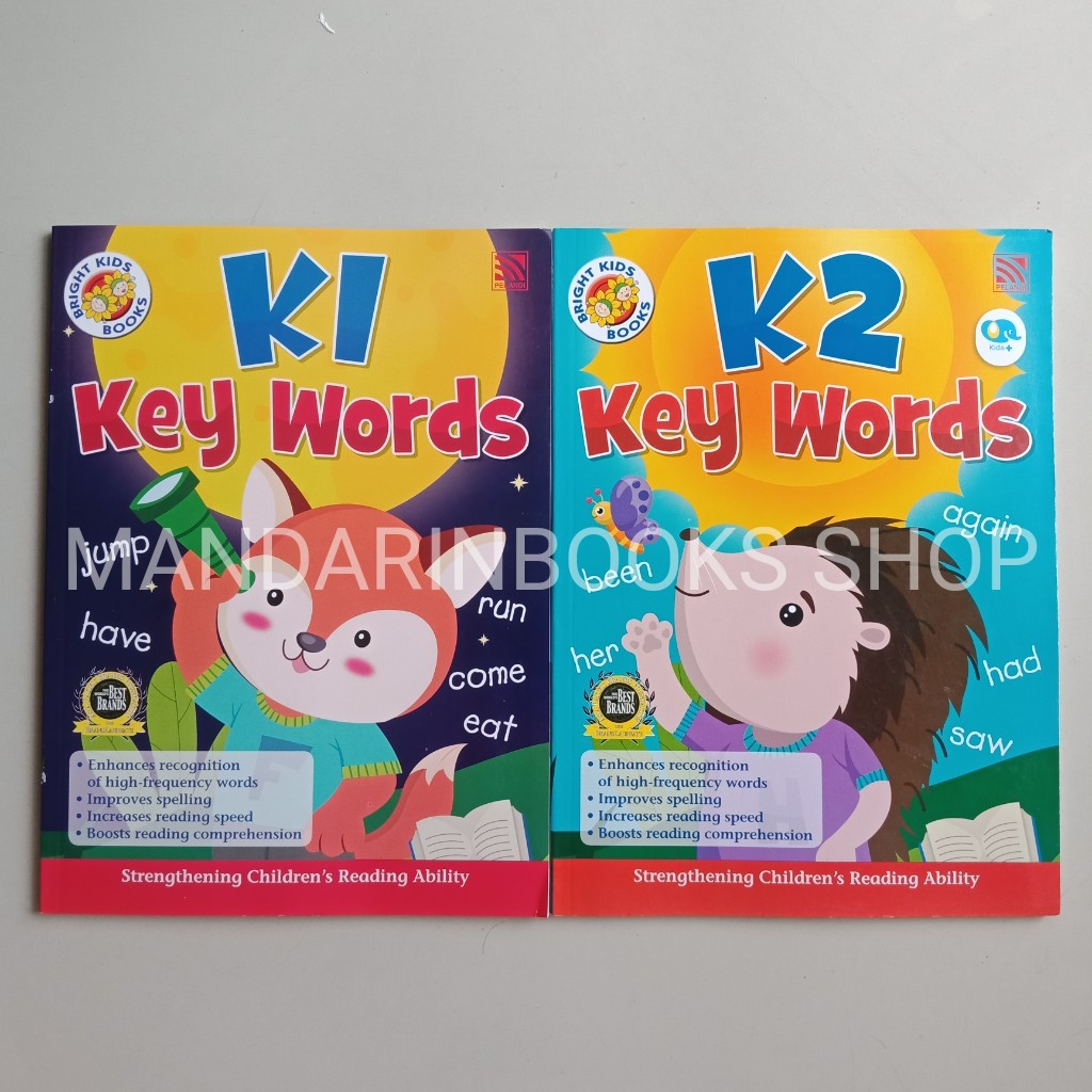 Jual Bright Kids Books Kindergarten Key Words (Pilihan Per Buku ...