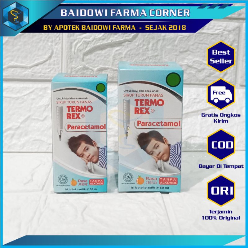 Jual TERMOREX SYR PARACETAMOL | Shopee Indonesia