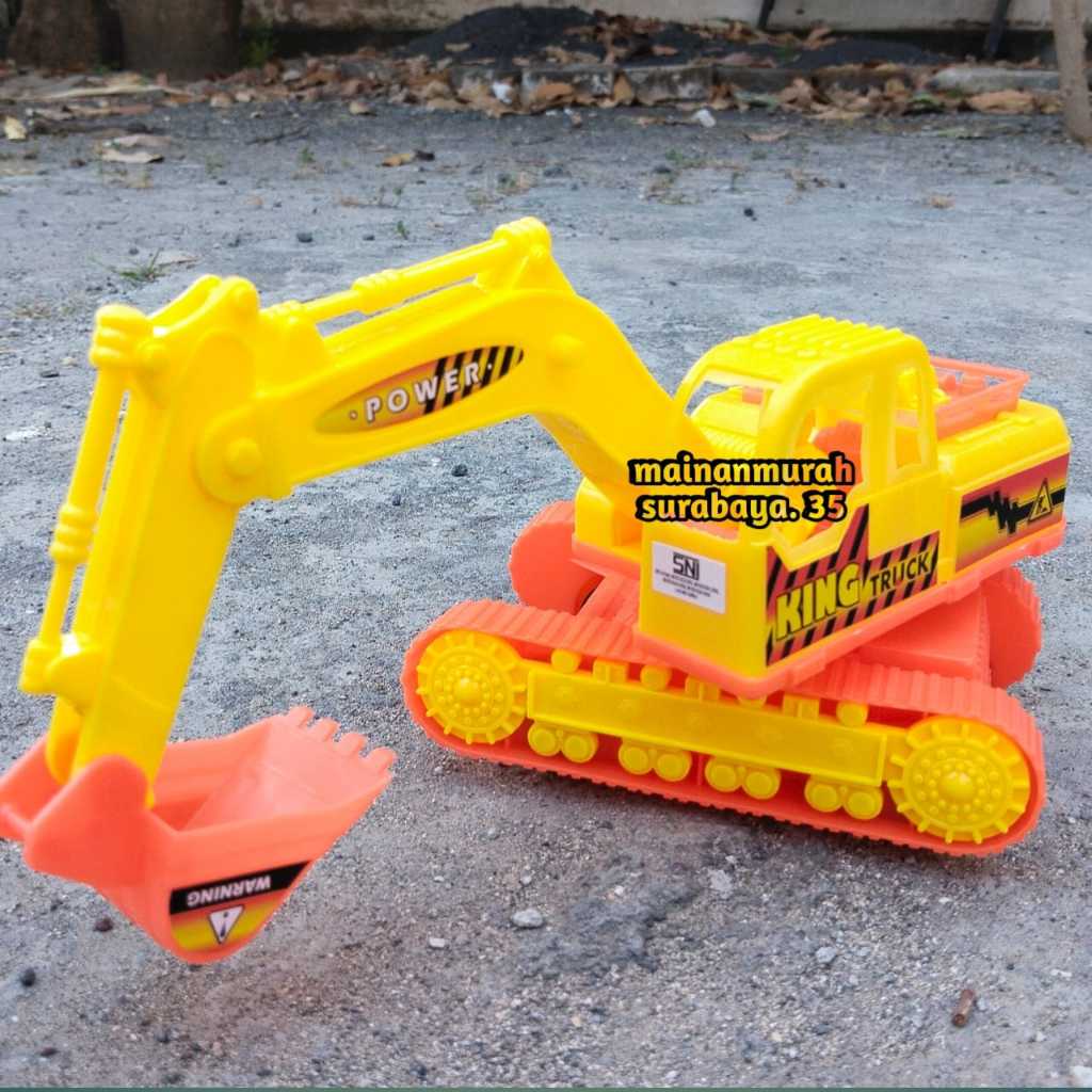 Jual Mainan Beko Excavator Ukuran Sedang /Tanggung TP 04 |Mainan Anak ...
