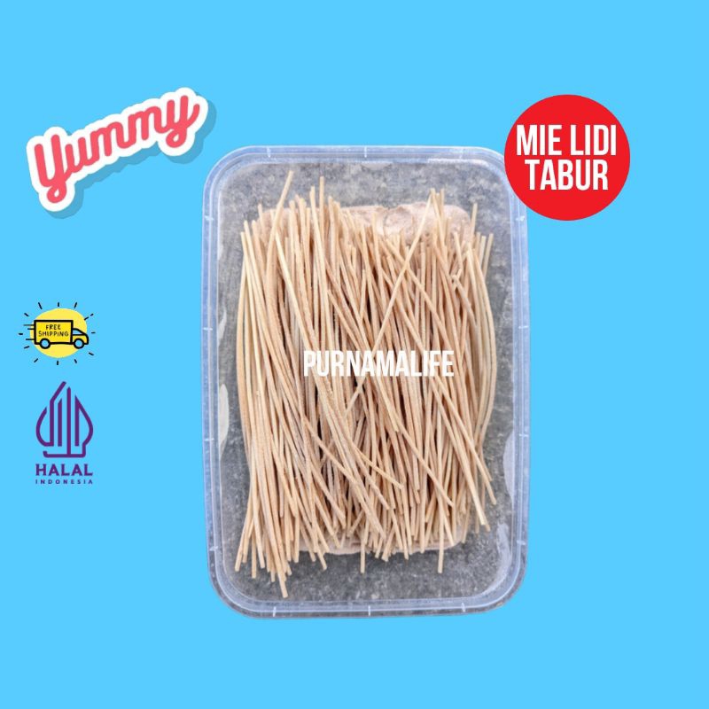Jual [PREMIUM] MIE LIDI COKLAT LUMER RASA COKLAT PREMIUM KEMASAN BOX 500ML / MIE LIDI / JAJANAN ...