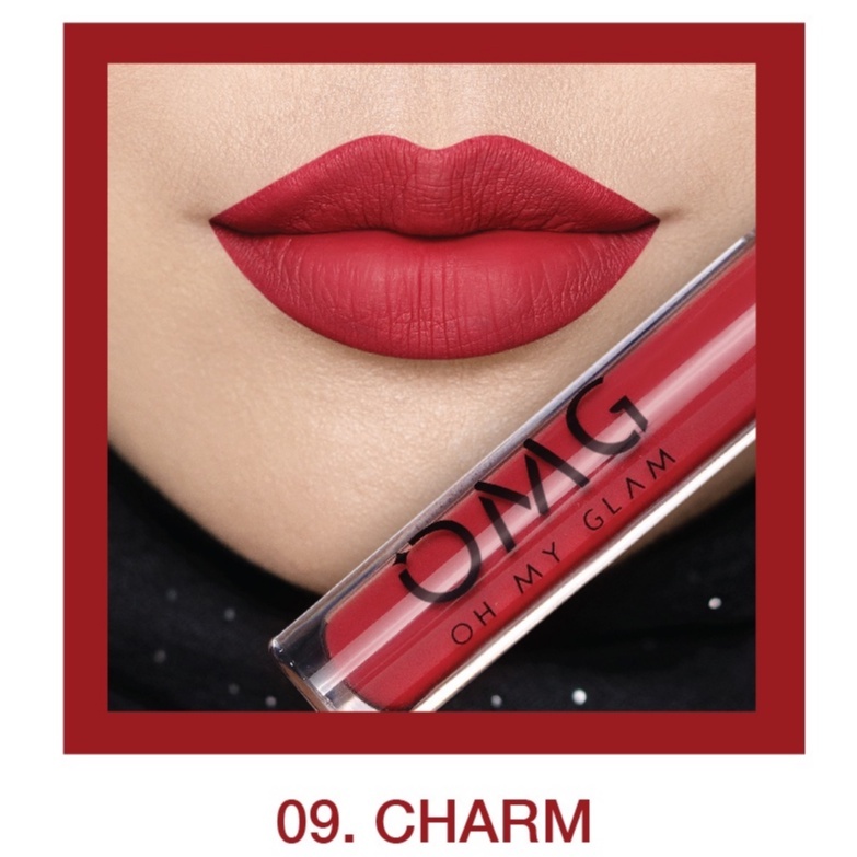 Jual OMG OH MY GLAM MATTE KISS LIP CREAM | MATTE LAST - No 01-027 ...