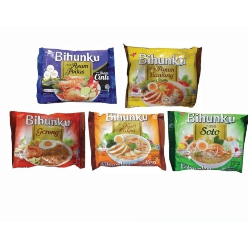 Jual Bihunku bihun kuah asam pedas,ayam bawang,kari laksa,soto,goreng ...