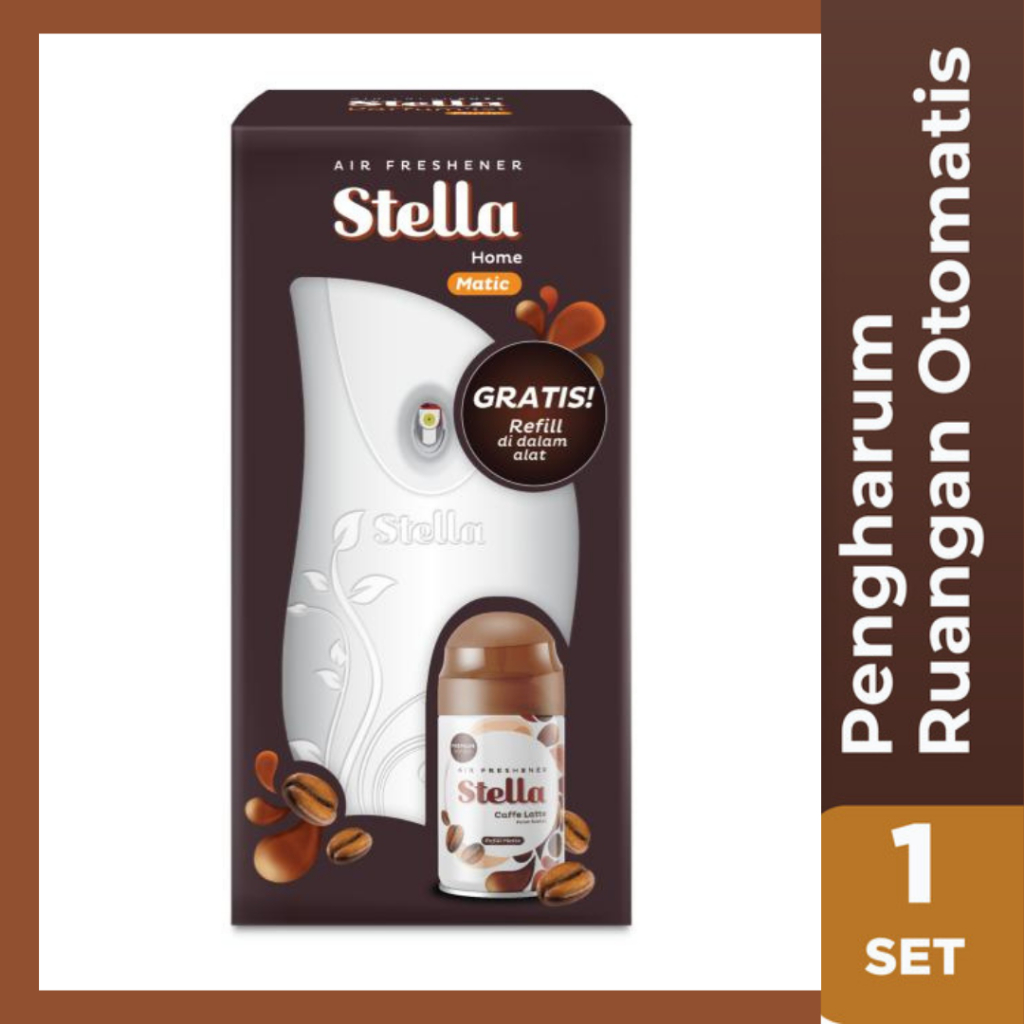 Jual Stella Matic Box - Pengharum Pewangi Ruangan Otomatis 1 Set ( Alat ...