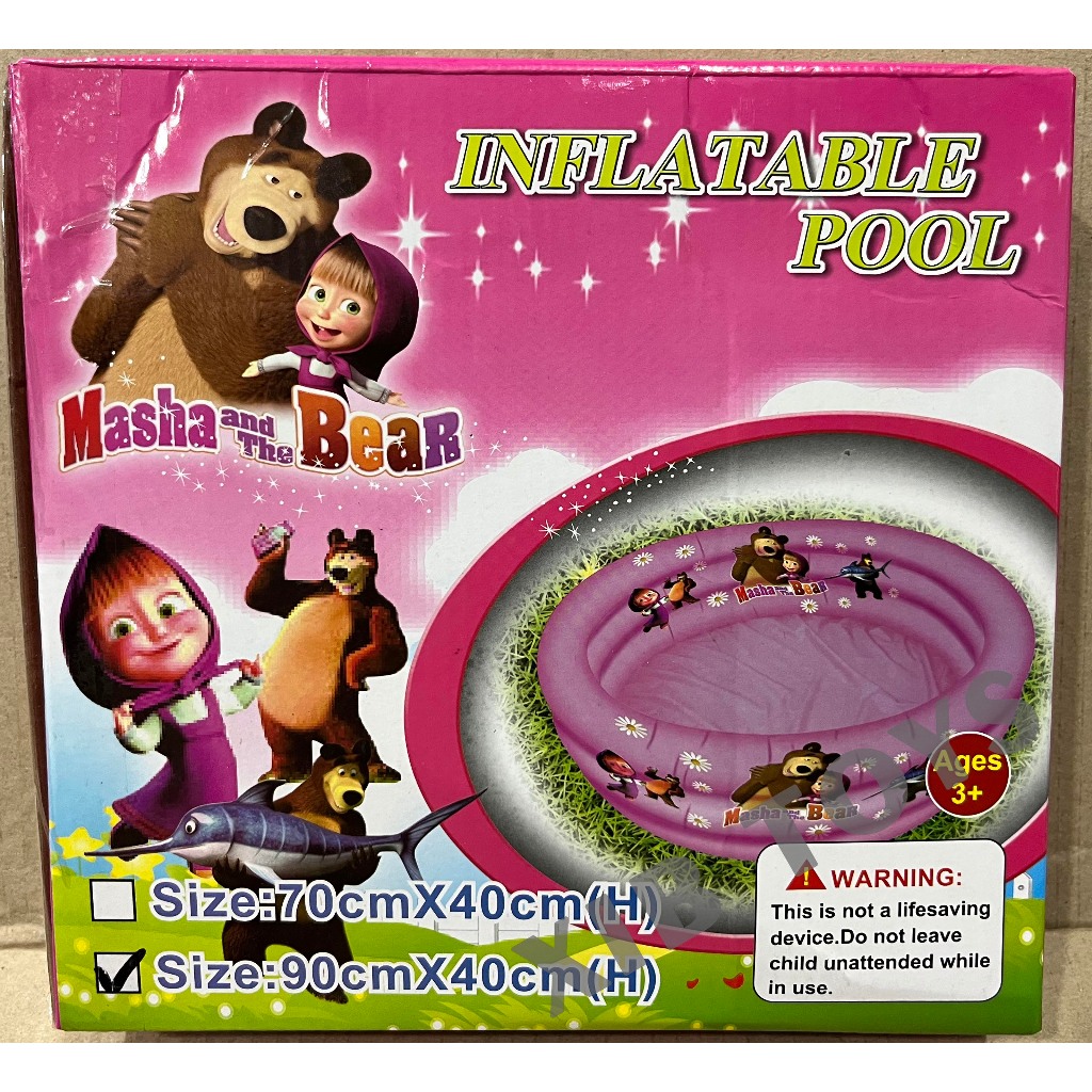 Jual Kolam Anak Inflatable Pool Character Bulat Thomas Frozen Hello ...