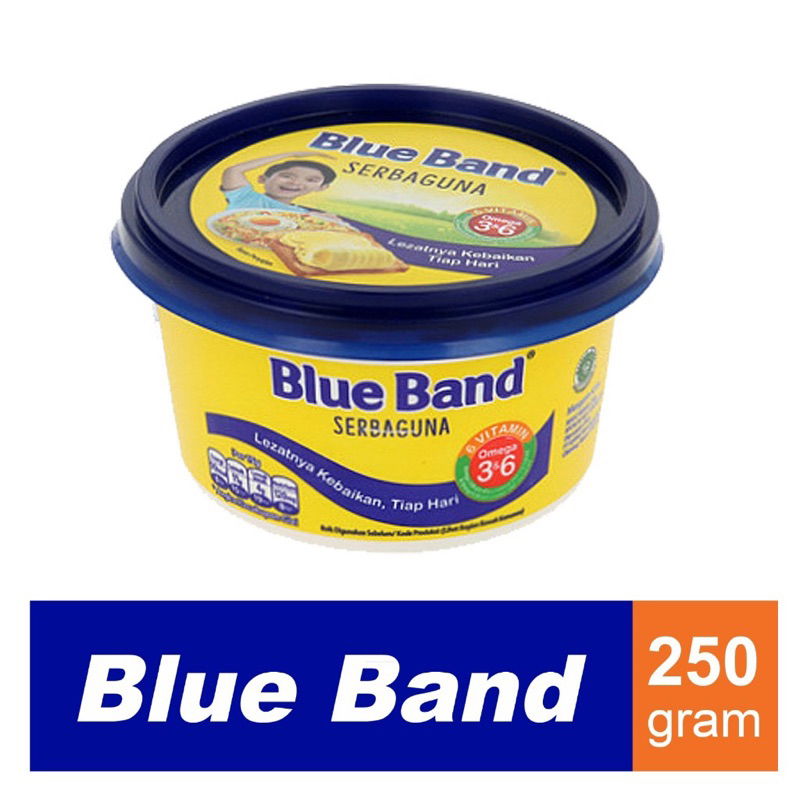 Jual Blue Band Cup Serbaguna Margarin/Mentega 250 Gr | Shopee Indonesia