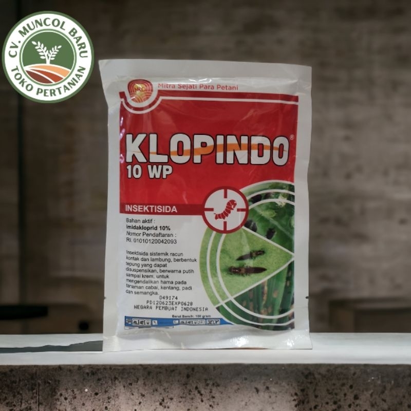 Jual Insektisida KLOPINDO 10 WP 100 Gram | Shopee Indonesia