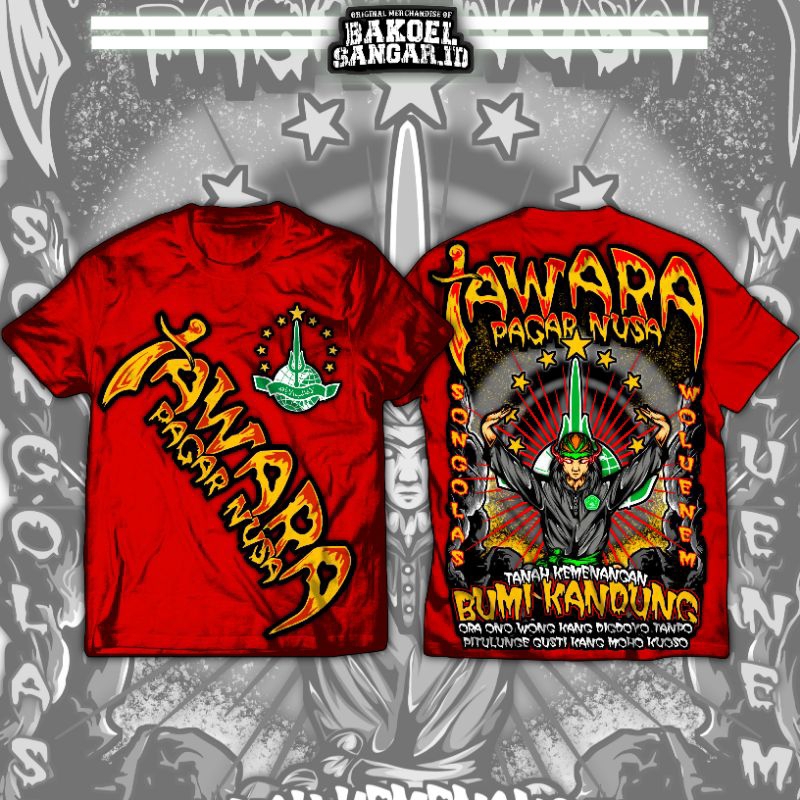 Jual Kaos JAWARA Pagar Nusa Warna MERAH ( A2 FULL PUNGGUNG ) Kaos Pagar ... Jual Kaos JAWARA Pagar Nusa Warna MERAH ( A2 FULL PUNGGUNG ) Kaos Pagar ...
