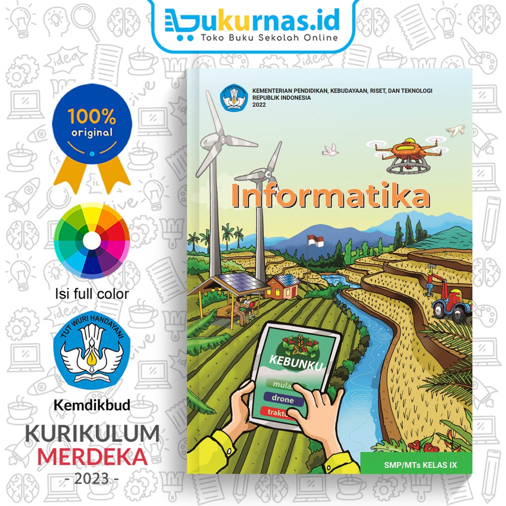 Jual Buku Informatika untuk SMP/MTs Kelas 9 Kurikulum Merdeka Kurmer ...