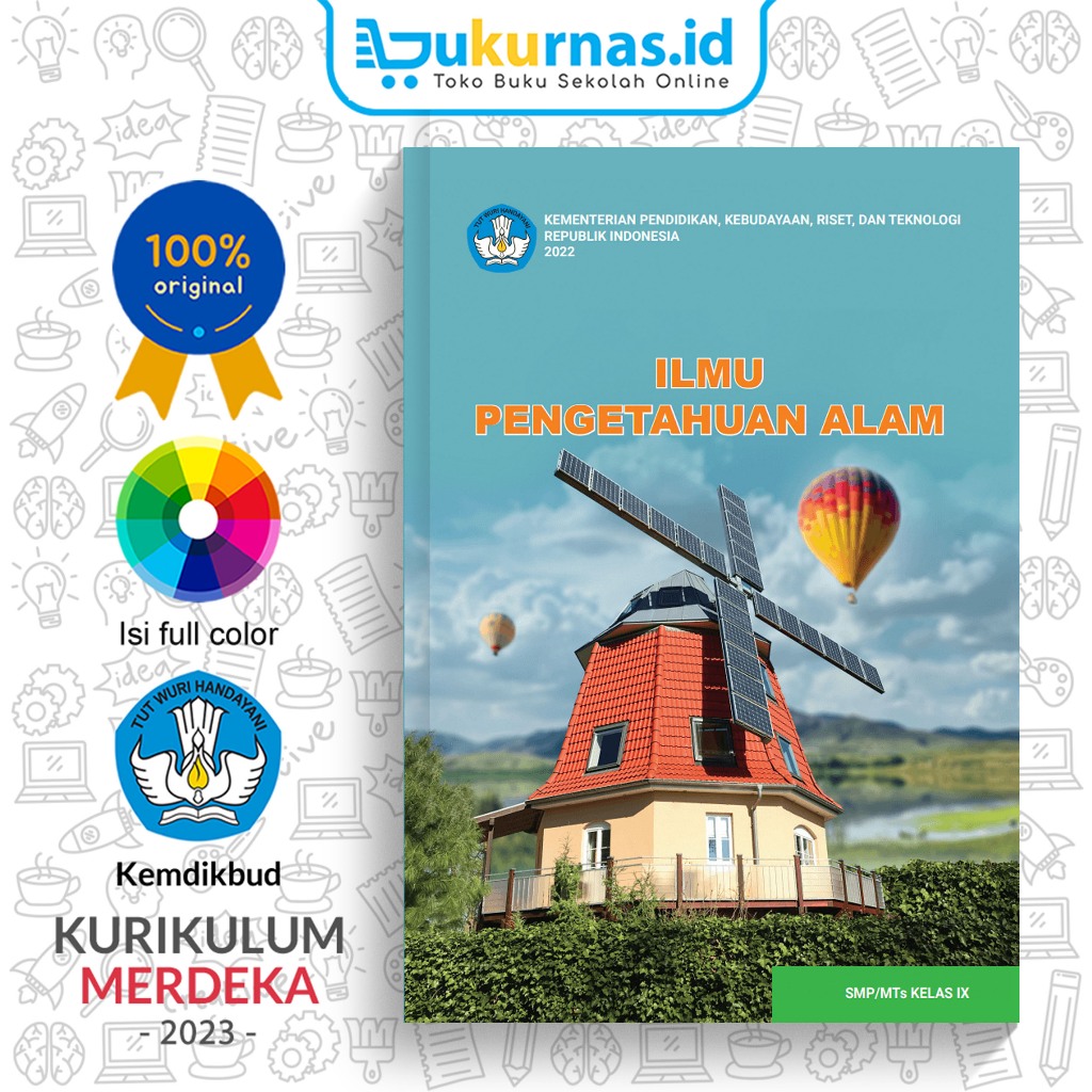 Jual Buku Ilmu Pengetahuan Alam IPA untuk SMP/MTs Kelas 9 Kurikulum Merdeka Kurmer | Shopee ...